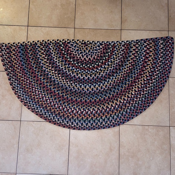 Plow & Hearth | Accents | Plow Hearth Blue Ridge Wool Braided Rug Half ...